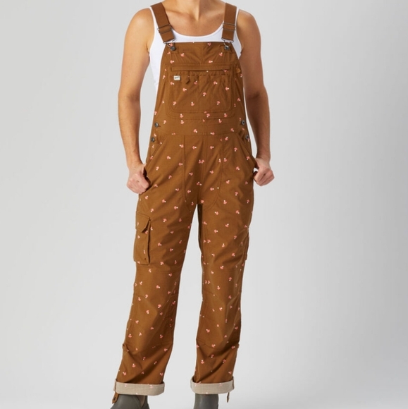 Duluth Trading Co | Pants & Jumpsuits | Duluth Heirloom Gardening Bib Overalls Mushroom | Poshmark